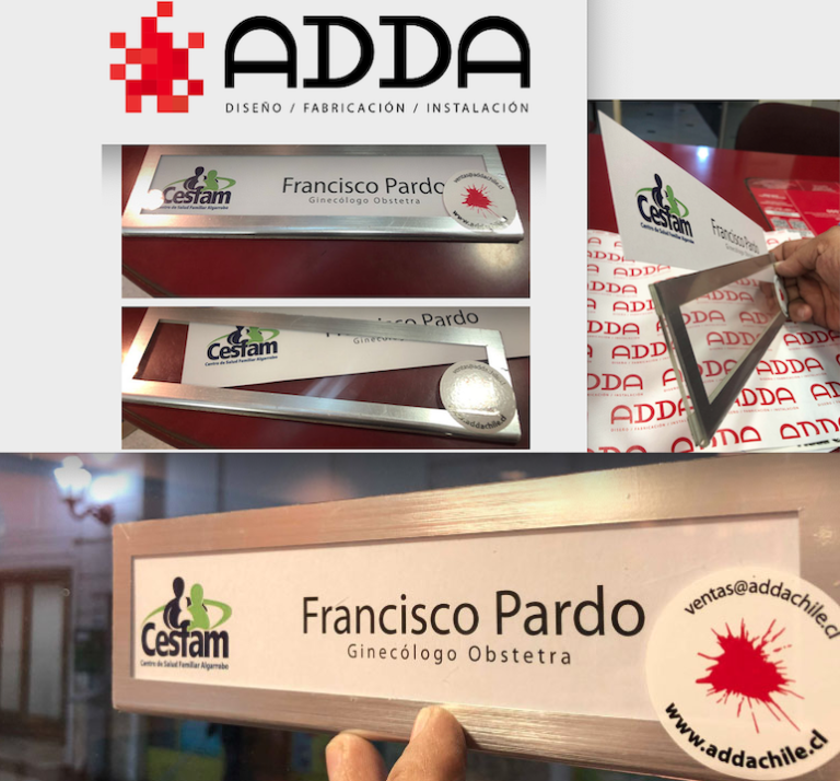 Galería | Letreros para Puertas de Oficinas y Empresas.